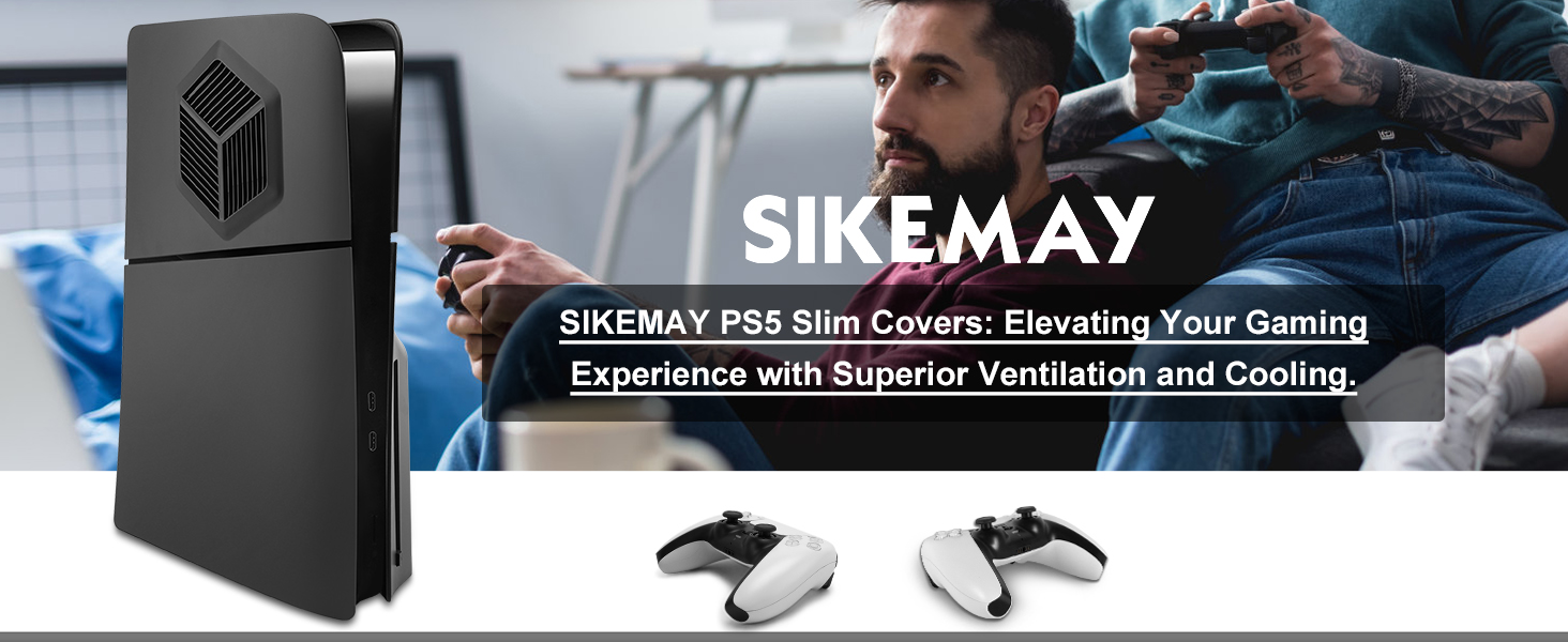 PS5 Slim Cover Plates for Playstation 5 Slim Console Disc Edition, PS5 ...