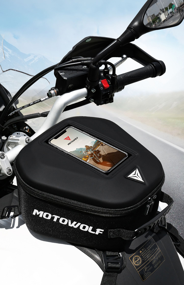 Motowolf Waterproof Motorcycle Backpack Large Capacity Motorbike Fuel ...