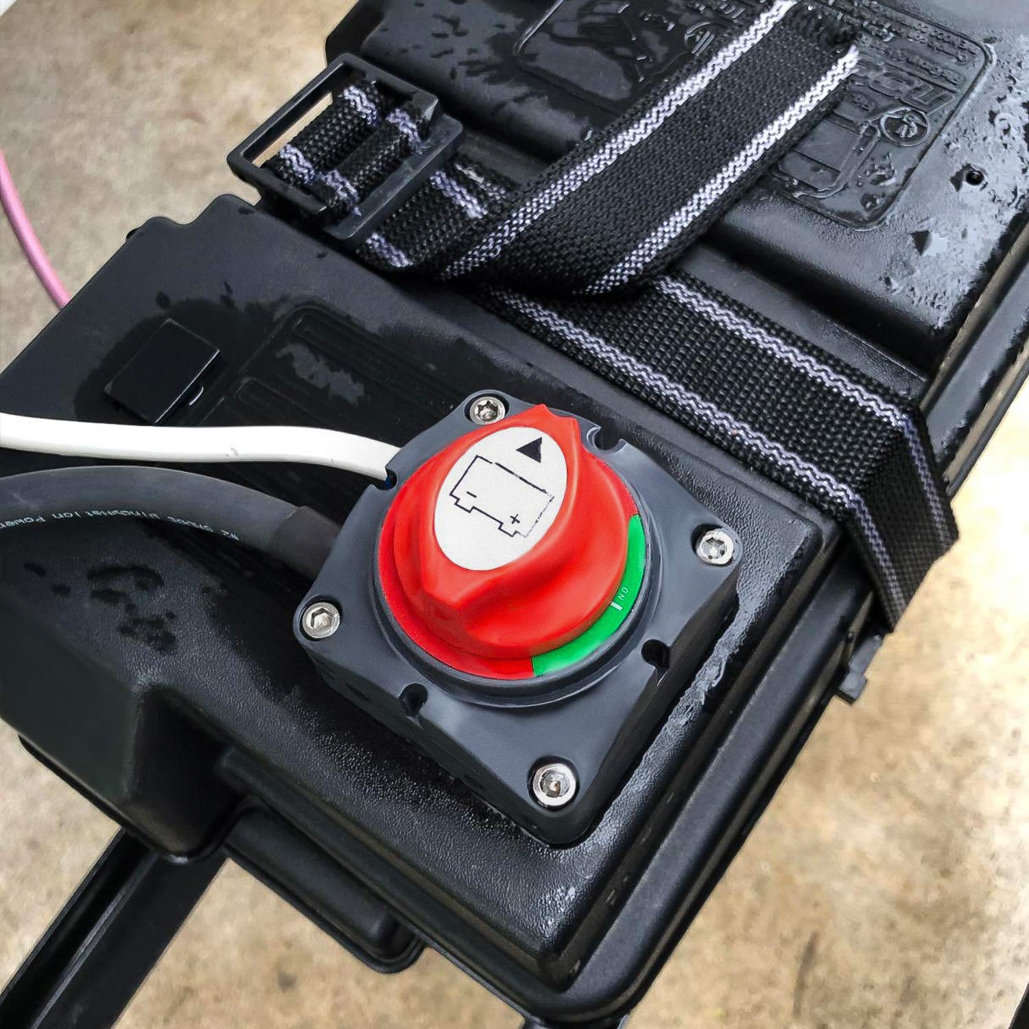 Battery Switch 12-48V Waterproof Heavy Duty Battery Power Cut Master ...