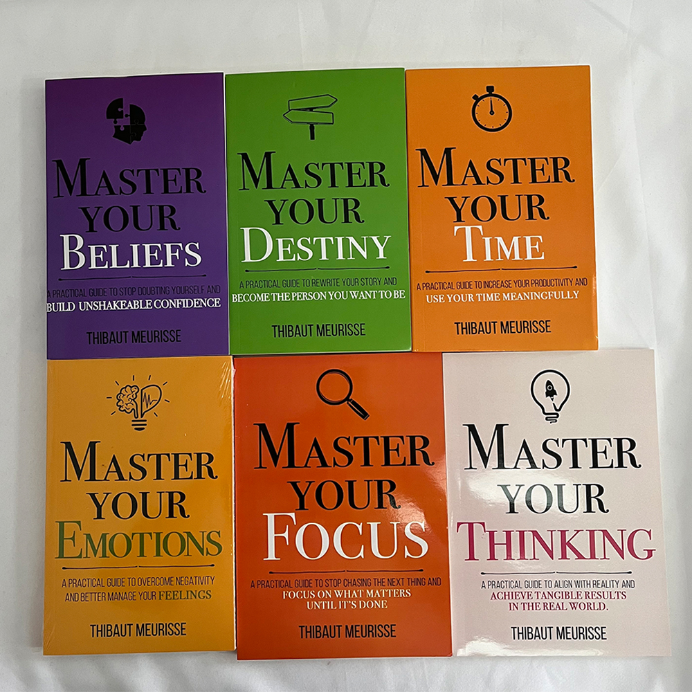 Thibaut Meurisse Master Your Series Book (Thinking,Emotions, Focus,Time,Beliefs,Destiny ...
