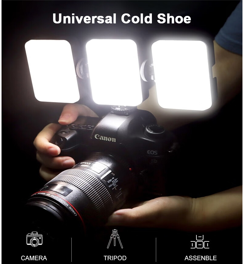 Portable Dimmable Lamp Camera Fill Lights Night Photographic Fill ...