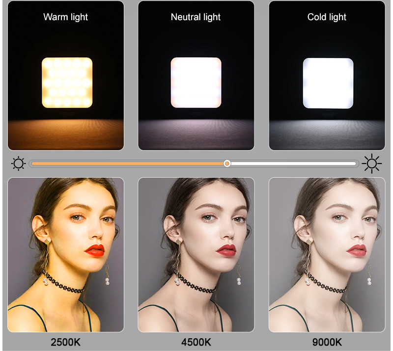 Portable Dimmable Lamp Camera Fill Lights Night Photographic Fill ...