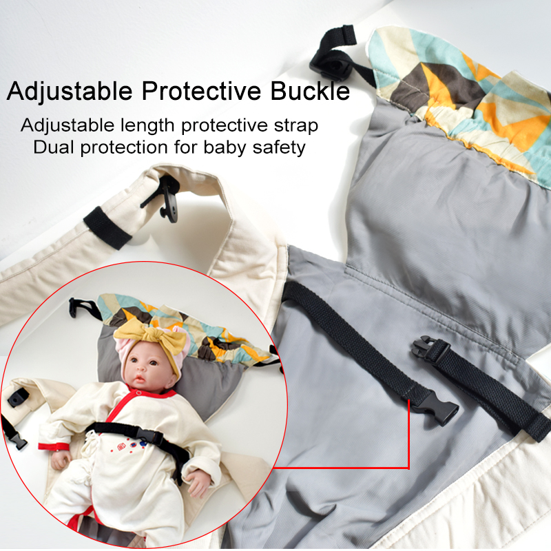 CUBY Baby Carrier Newborn Baby Dukung Bayi Natural Cotton Baby Sling ...
