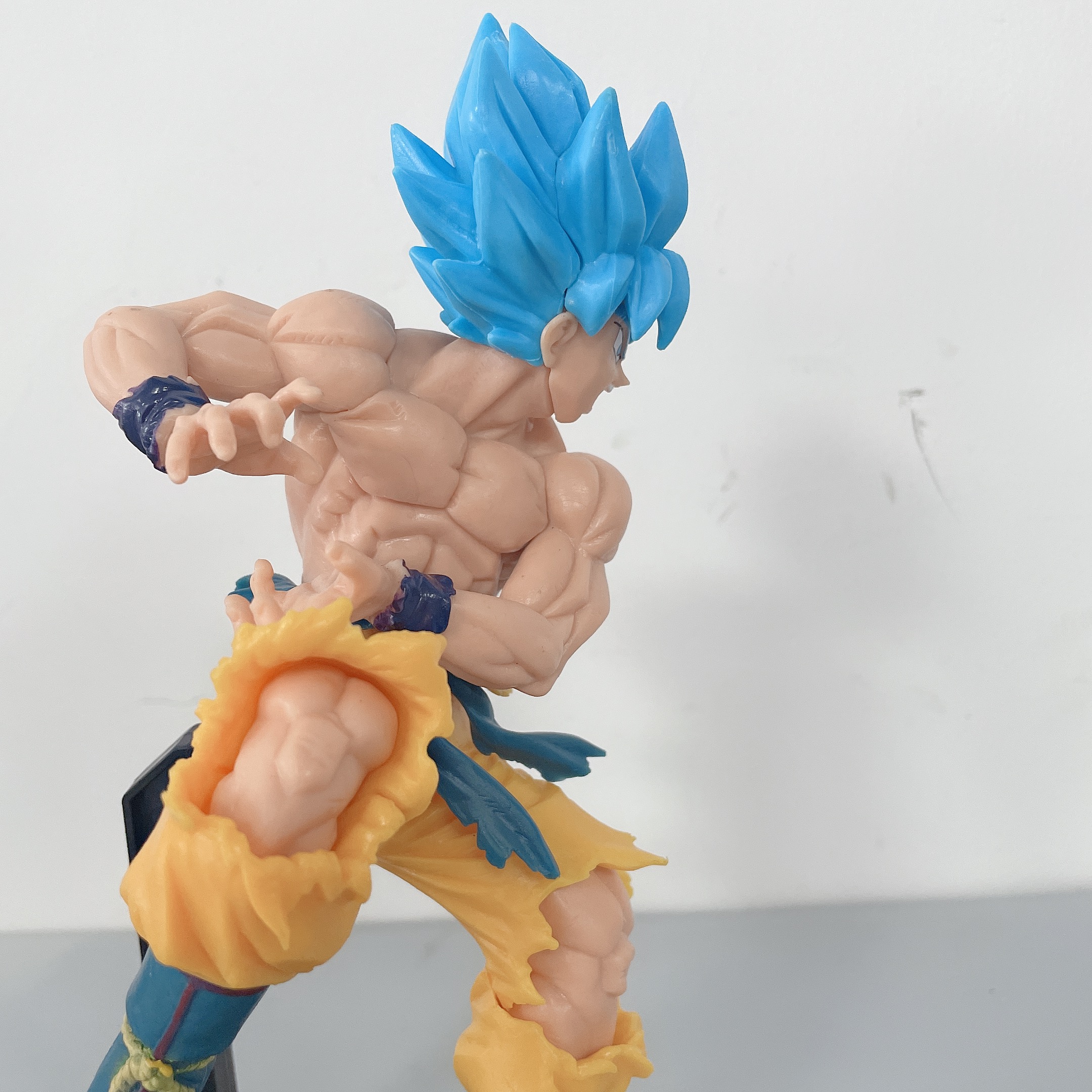 18cm Anime Dragon Ball Z Super Saiyan Blue Gogeta PVC Action Figure ...