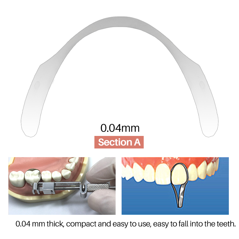 20 Pcs Dental Tofflemire Matrix Bands for Deep Margin Elevation ...