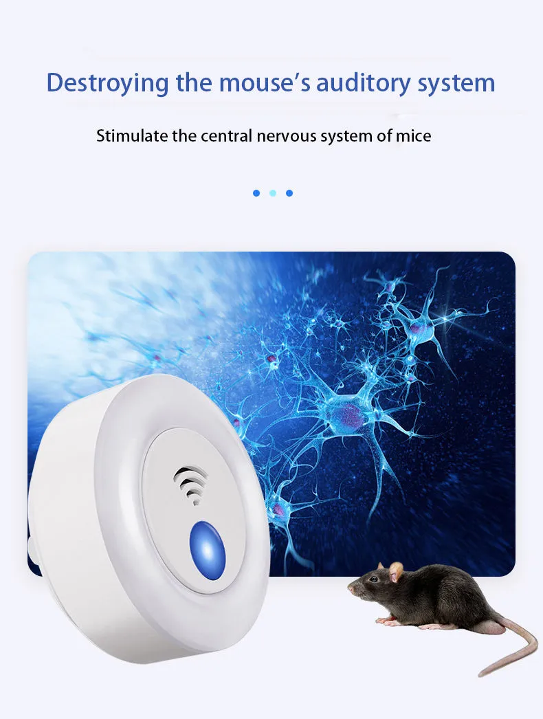 Ultrasonic Pest Repeller Sound Waves To Repel Mice Ultrasonic Insect ...