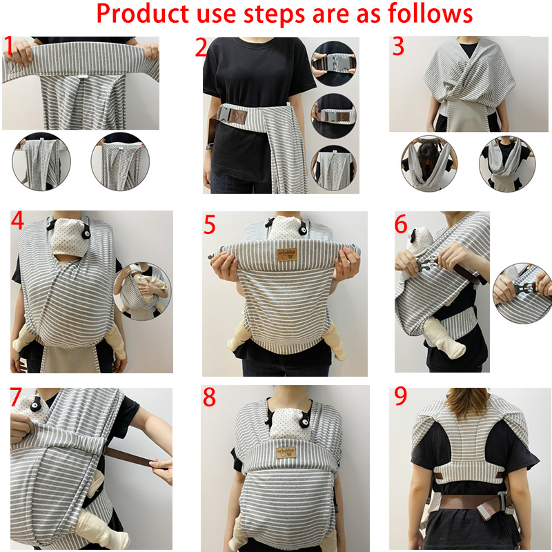 CUBY Kain Dukung Bayi Ice Silk Baby Carrier Newborns to Toddlers ...