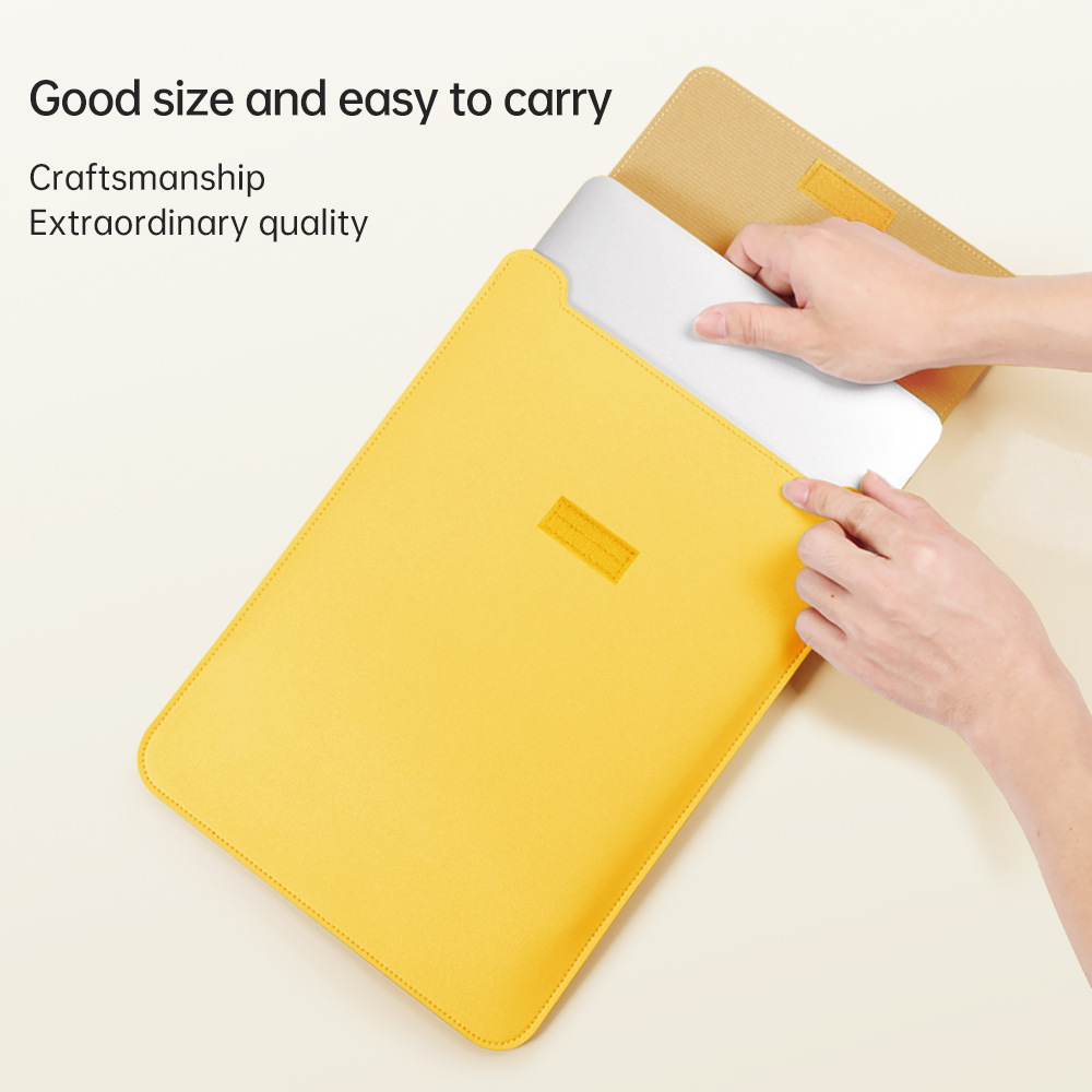 Artificial leather laptop sleeve Laptop Sleeve Bag Case Suitable for ...