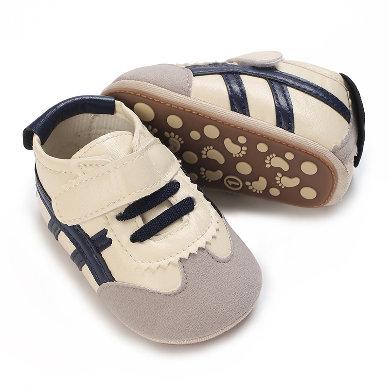 Baby First Walking Shoes - Soft Sole Velcro Sneakers For 0-12 Months ...