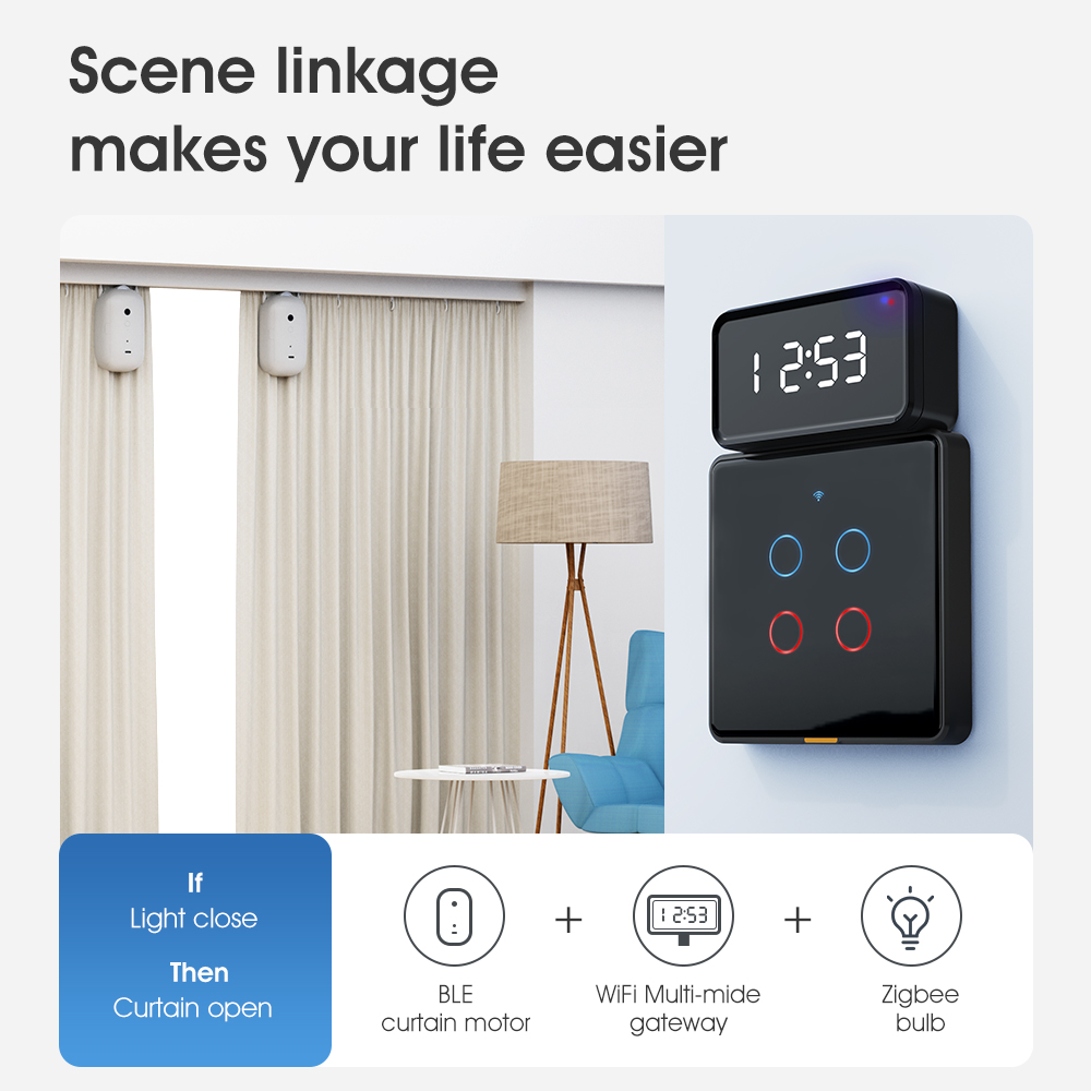 SMATRUL Tuya Smart Multi-mode Gateway ZigBee Bluetooth Mesh Wireless ...