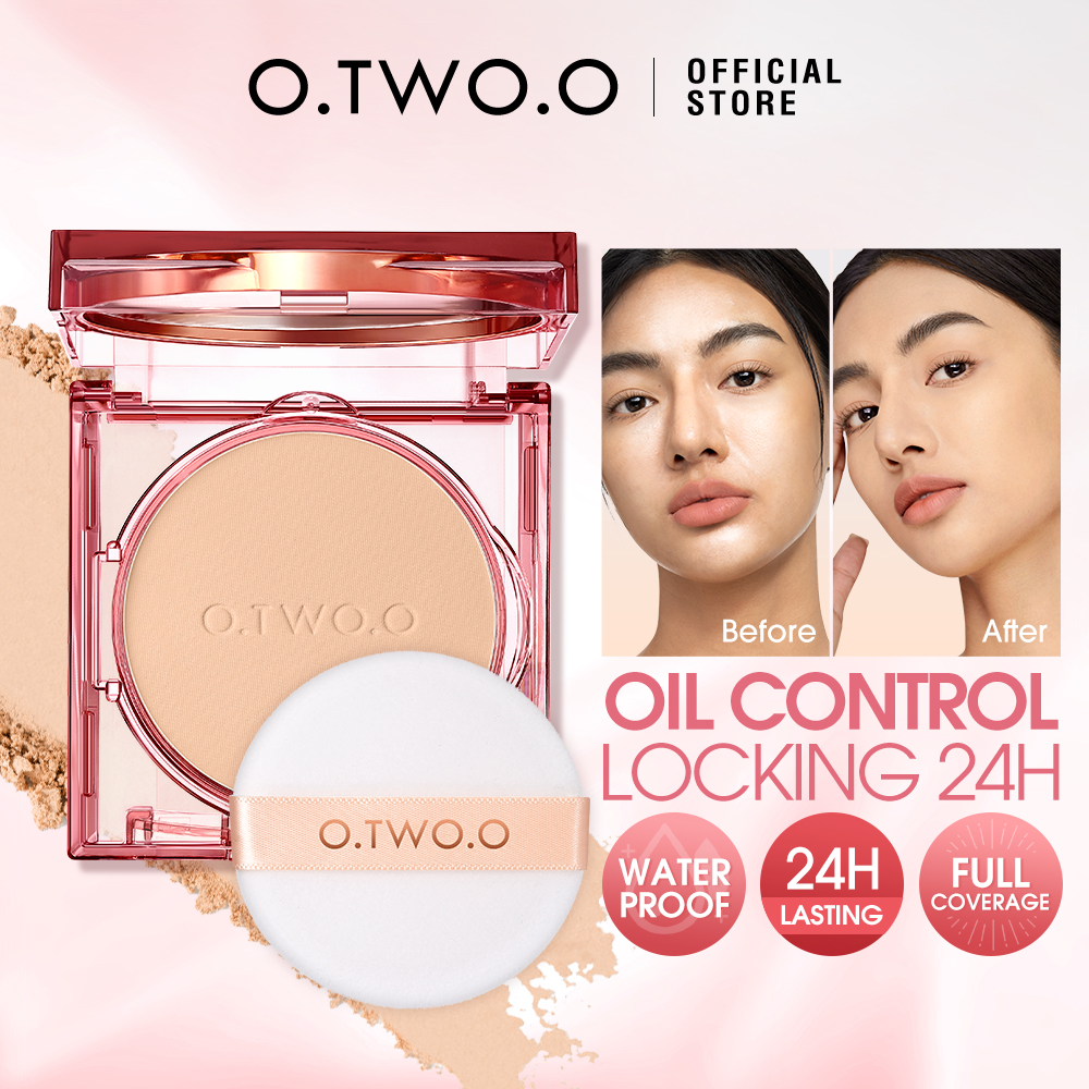 O.TWO.O 3Pcs/Set Primer + Blusher + Locking Powder | Shopee Malaysia
