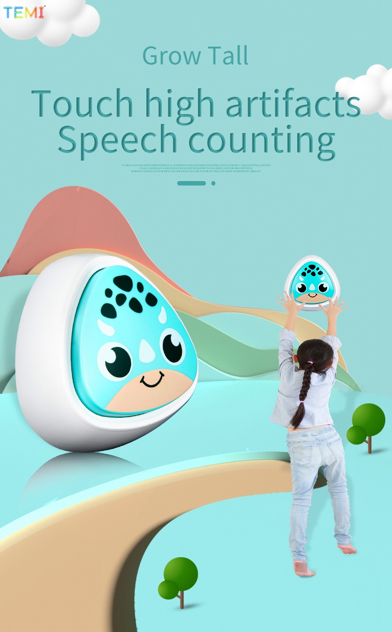 TEMI Kids Touch Height Device with Voice & Light Intelligent Counter ...