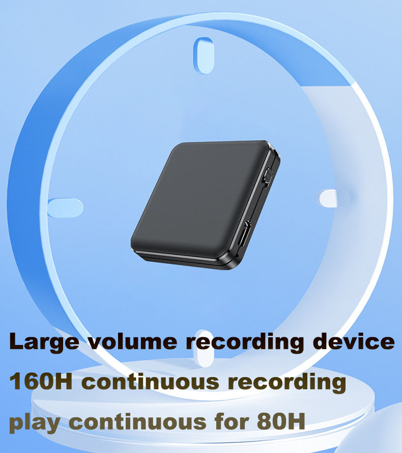 Mini Voice Recorder audio Activated Recorder 160 Hours Strong small ...
