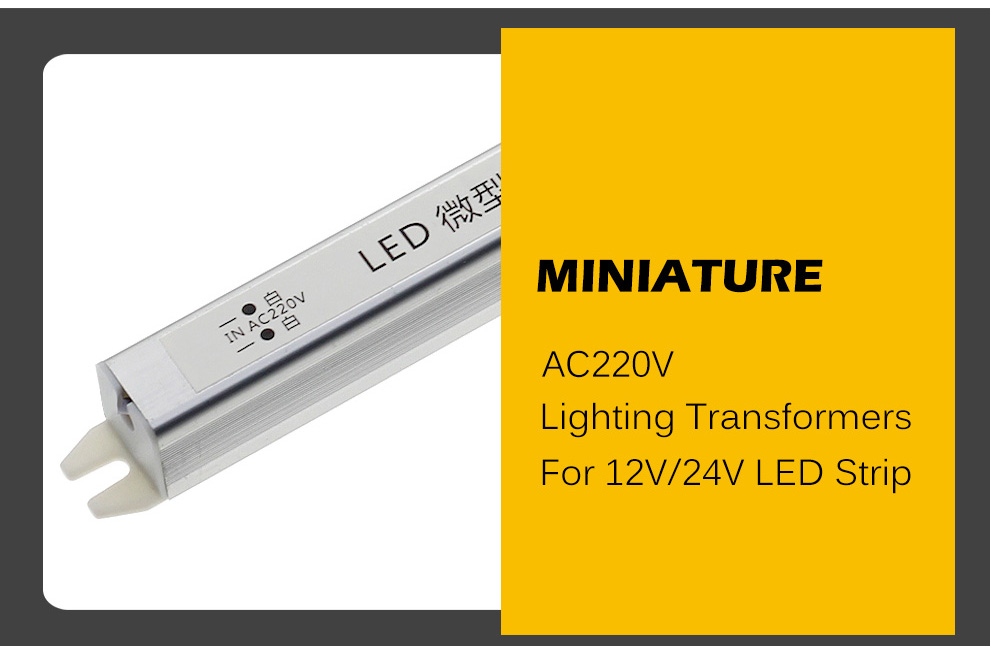 Ultrathin Switching Power Supply DC12V 24V 24W 36W 48W 60W 72W AC220V Lighting Transformer 1.5A ...