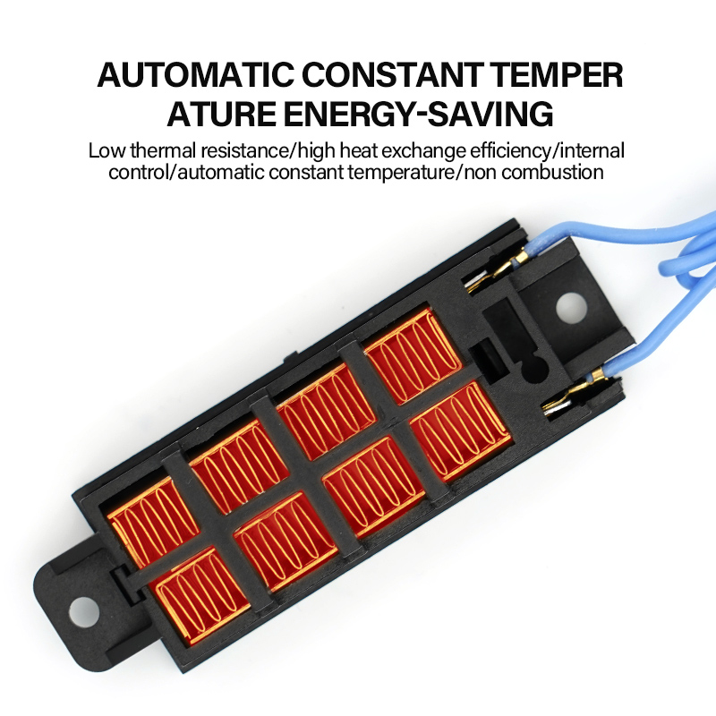 1 Pcs Automatic Thermostat Ptc Heater With Stand Corrugated Strip Small ...