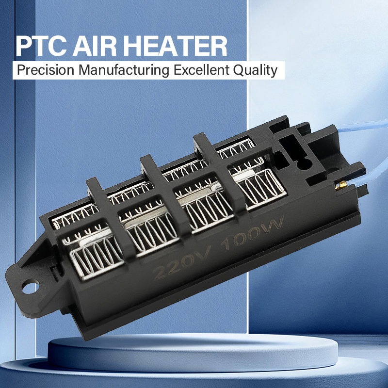1 Pcs Automatic Thermostat Ptc Heater With Stand Corrugated Strip Small ...