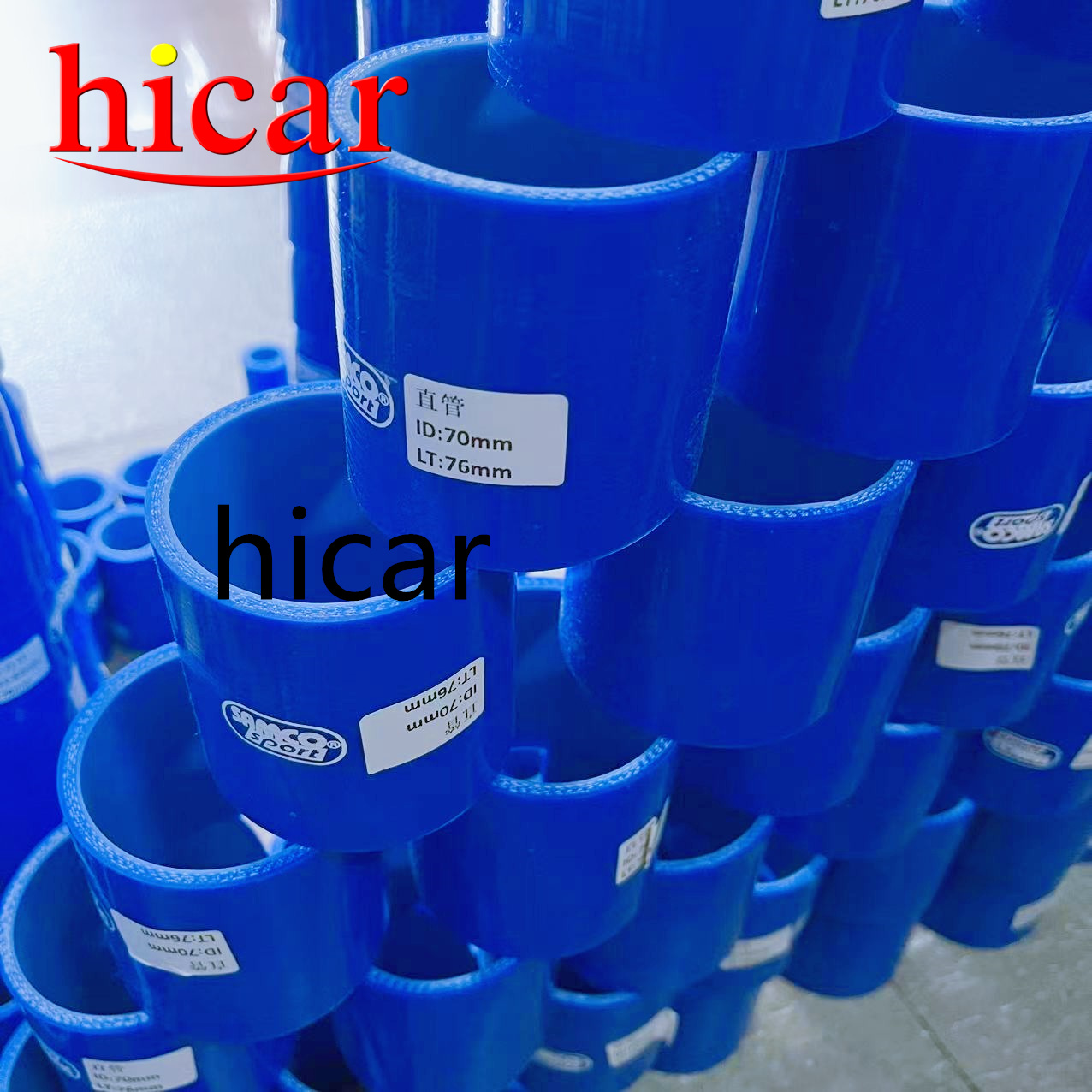 SAMCO 0 Degree Cold Air Intake Induction Pipe Ducting Hose Straight ...