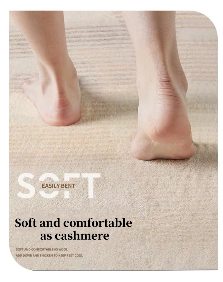 Carpet simple but extraordinary Imitation cashmere material /Size 80X120cm-160X230cm soft ...