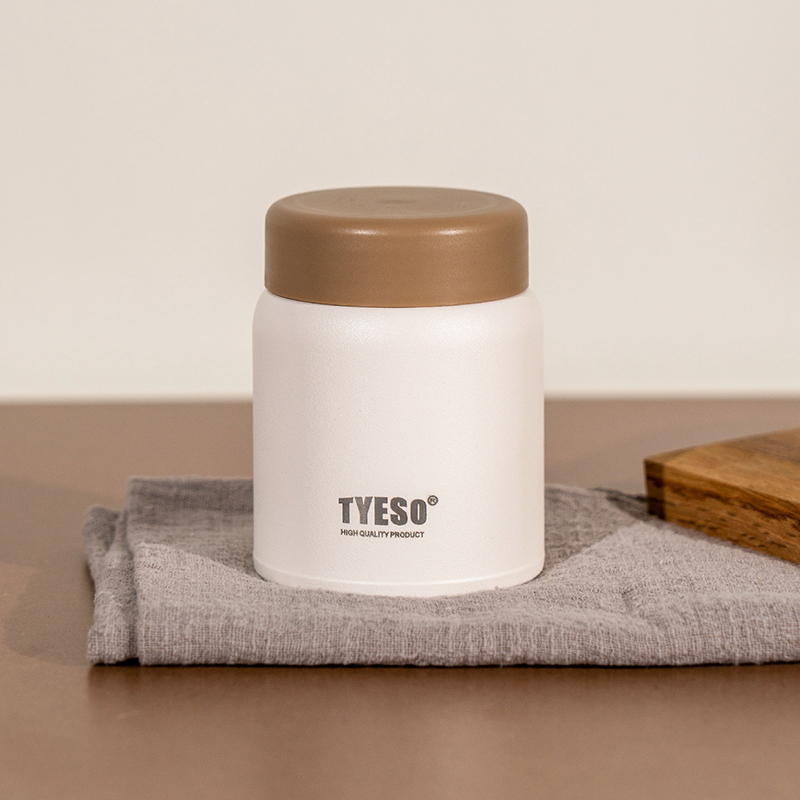 TYESO 220ml/280ml 304 Stainless Steel Vacuum Flask thermos Food Jar ...