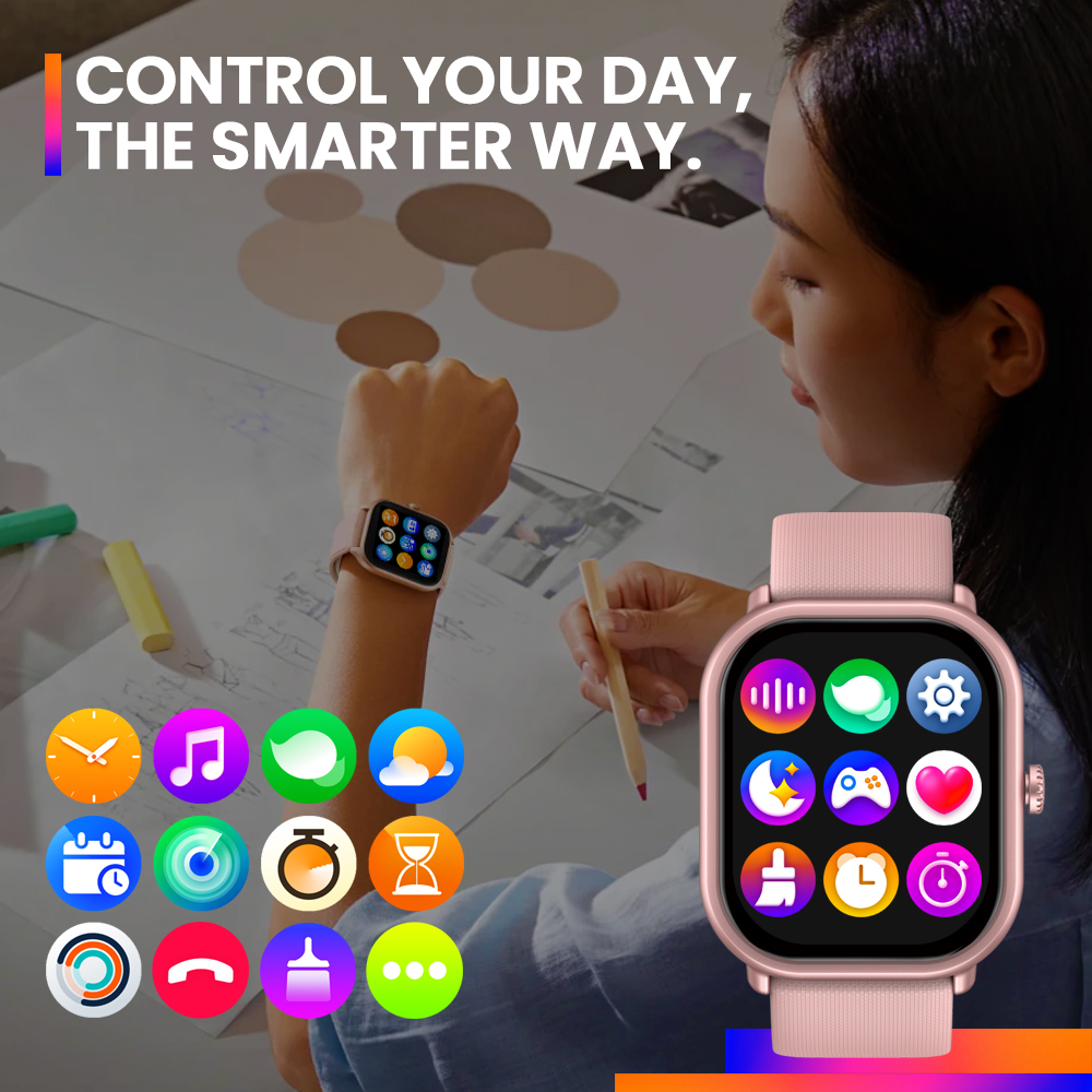 Zeblaze GTS 3 Pro Smart Watch Large HD AMOLED Screen Mobile Phone High ...