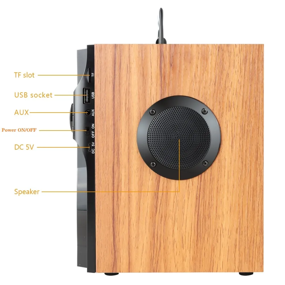 【Malaysia Spot Sale】Bluetooth Speaker Wireless Portable Radio Stereo ...