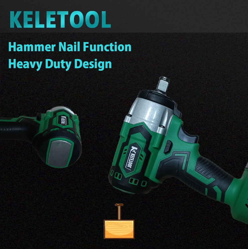 KELETOOL KE004 Multi-function hammer electric impact wrench cordless ...