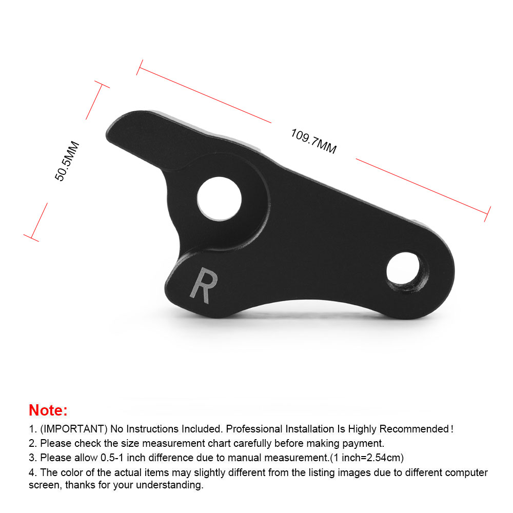 2 Inch Lowering Blocks Kit fits 2002-2023 Harley Davidson Touring Street Glide Rear Slam ...