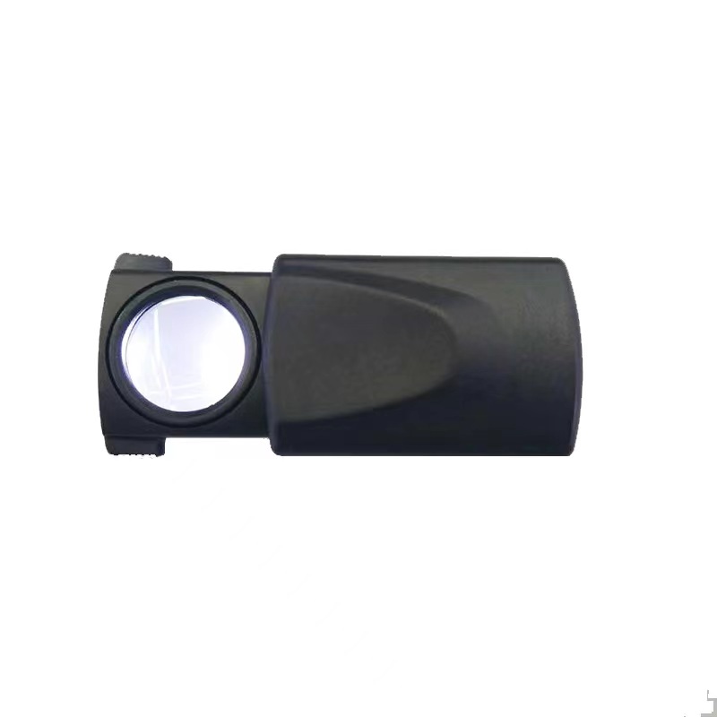 (Ready Stock)Pull-out magnifying glass, portable 30x high-power LED ...