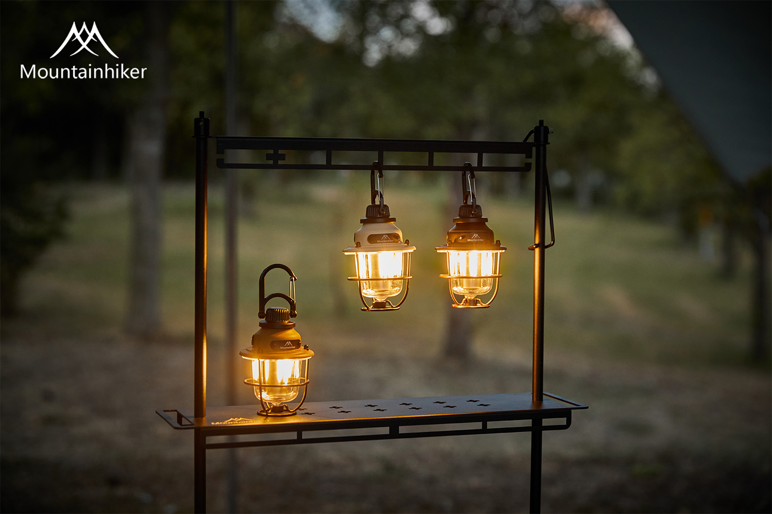 ⚡️Ready stock⚡️ MOUNTAINHIKER 2000mAh LED Camping Light Dimmable Retro ...