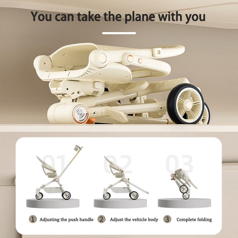 COD Stroller Baby 2 Two Way Foldable 360 rotation Magic Stroller Can ...