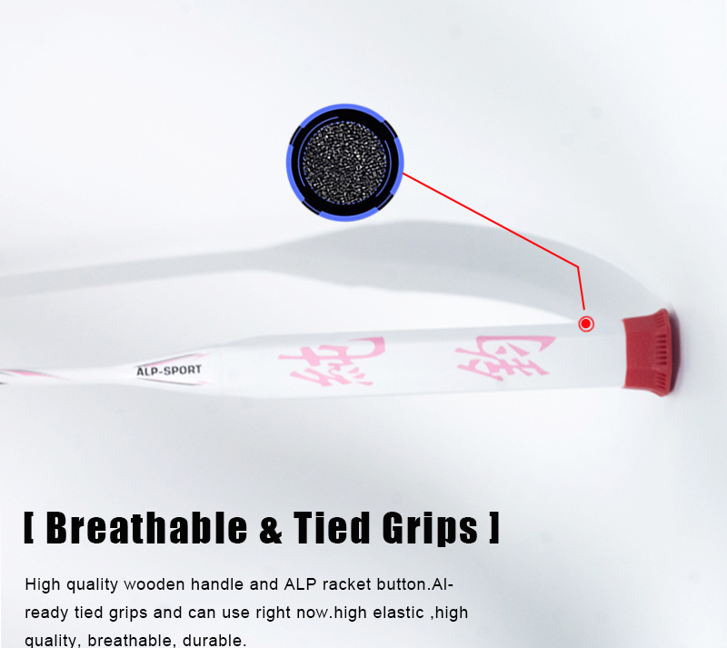 ALPSPORT DF 8U G6 Max 30LBS Strung 100% Full Carbon Fiber T1100 Pink ...