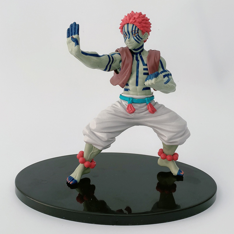 15cm Anime Demon Slayer Kimetsu no Yaiba Figure Akaza Twelve Kizuki ...
