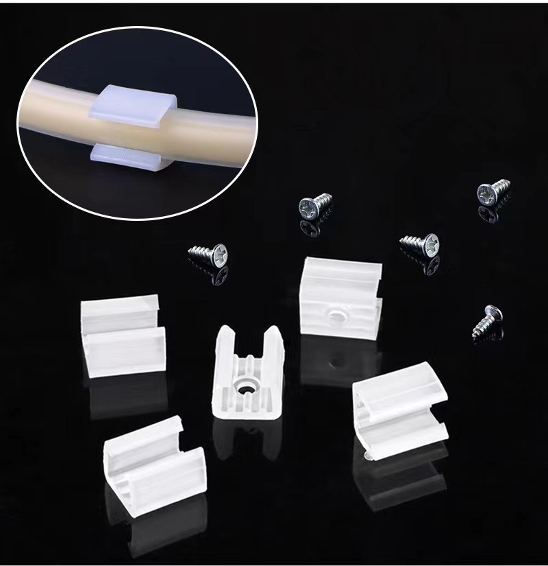 5 Pcs Fastener Clips Buckle for 5V 12V Neon RGB led strip / 110V 220V ...