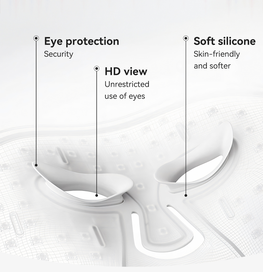 Lescolton Home beauty Mask 7 color photonics spectrometer Silica gel ...