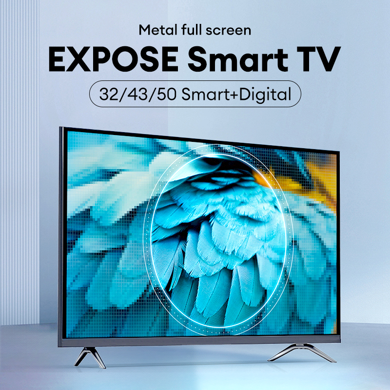 EXPOSE Smart TV 4K UHD Android TV 12.0 32 Inch Dolby Audio Smart TV 43 ...