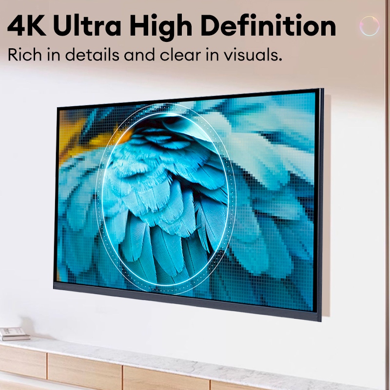 Smart TV 50'' Inch Android TV 4K UHD Slim Flat Screen EXPOSE Television LED TV With Bracket ...