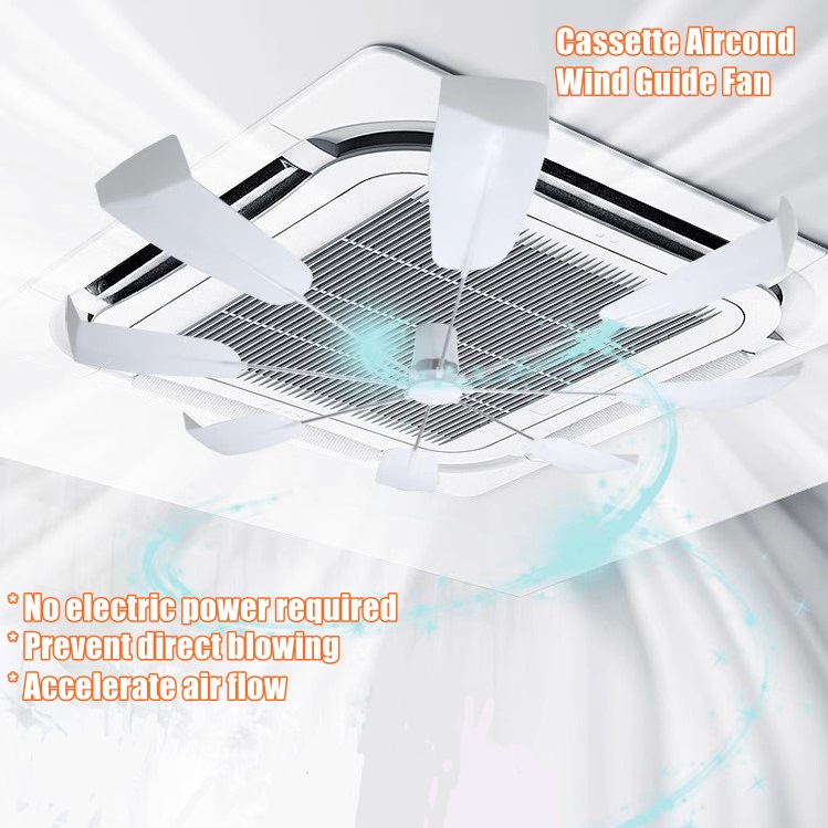 Central Aircond Wind Guide Fan Cassette Aircond Wind Guide Fan 360 ...