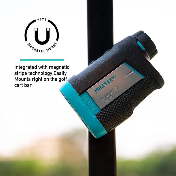 Mileseey PF260 Golf Distance Measure 600M/Yard, Dual Power Supply And Magnetic Fixed,Telescope ...