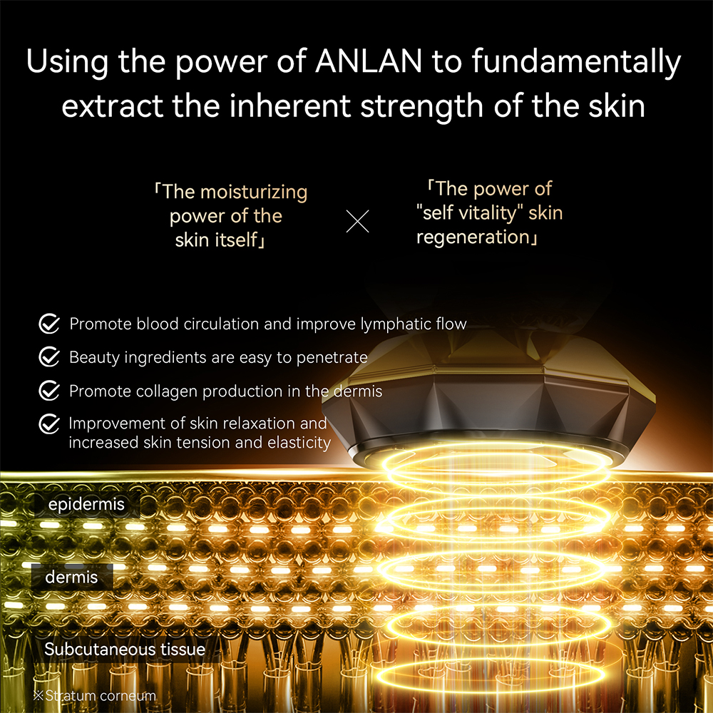 ANLAN RF/EMS Beauty Device skin care Multi -polar facial massage LED phototherapy facial ...