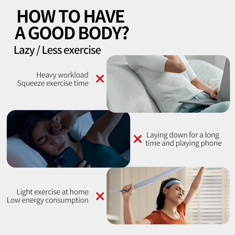 Philips Slimming Exercise Belt Waist Trainer Massager EMS Heated bekung ...