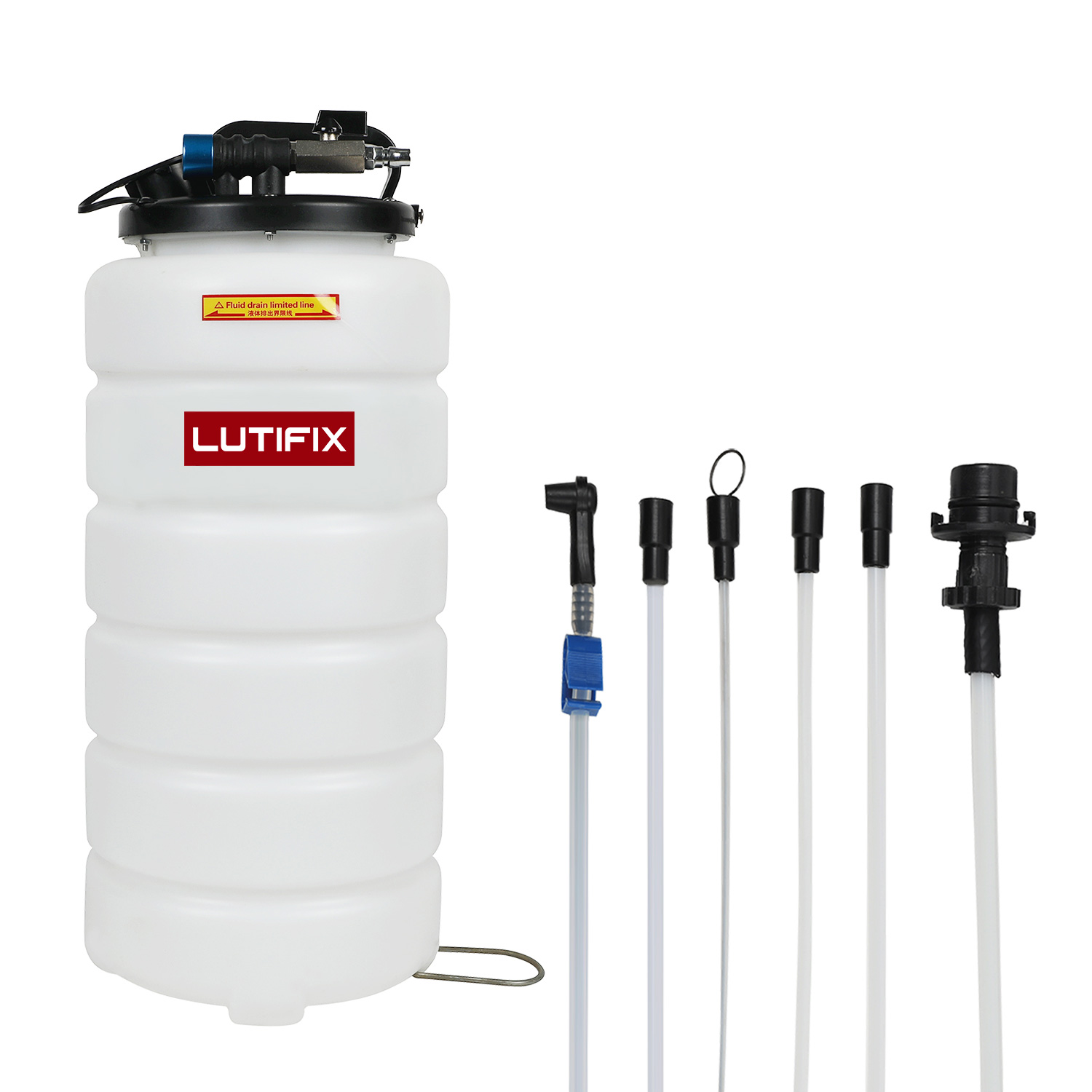 LUTIFIX 15L Pneumatic Oil Extractor Pump For Car Oil Change Vacuum ...