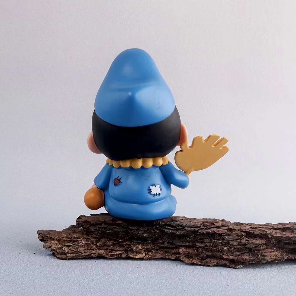 13.5cm Anime Crayon Shin-chan Figure Nohara Shinnosuke Cosplay The Mad ...