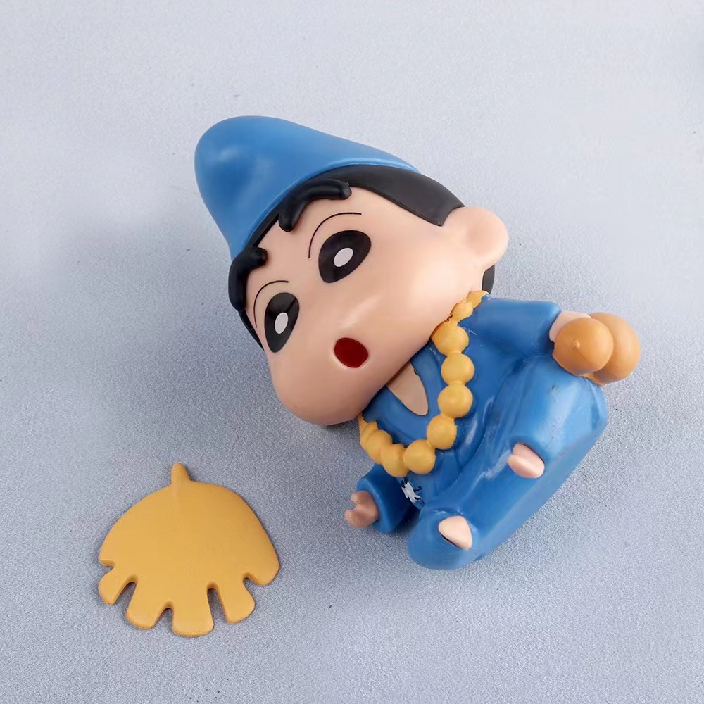 13.5cm Anime Crayon Shin-chan Figure Nohara Shinnosuke Cosplay The Mad ...