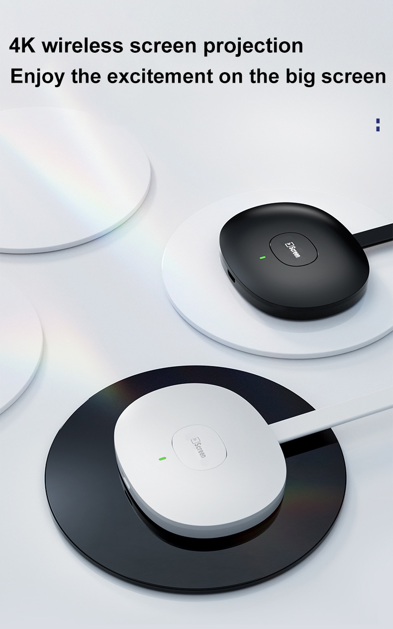 4K Ultra HD Wireless HDMI Dongle Display Receiver 1080P Mobile Wireless ...