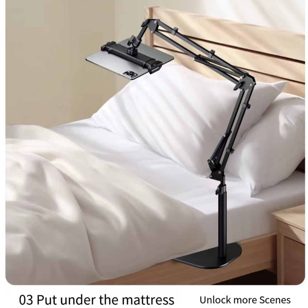 New hidden bedside/desktop stand lift telescopic cantilever cell phone ...