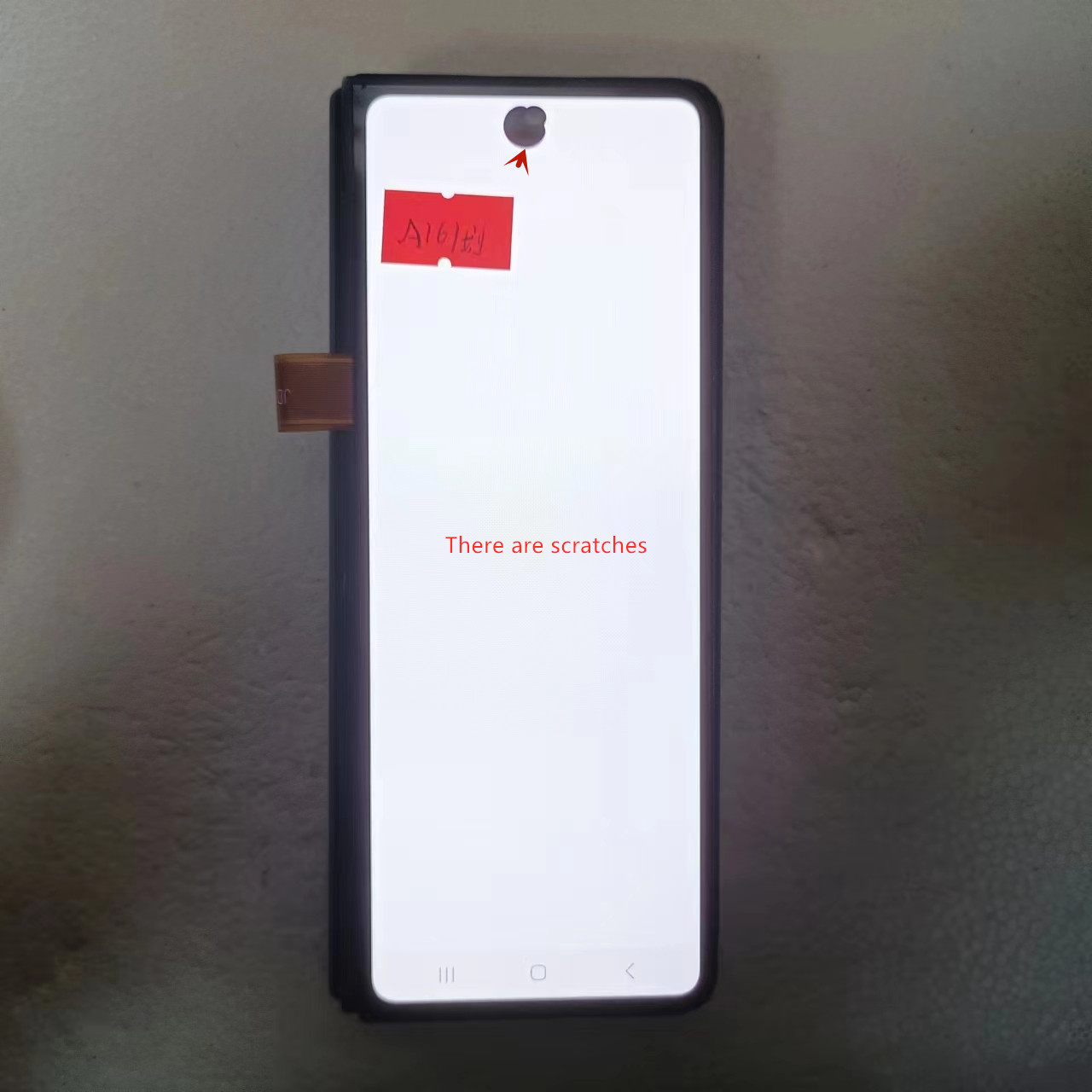 Original AMOLED Z Fold 3 Screen for Samsung Galaxy Z Fold3 5G F9260 ...