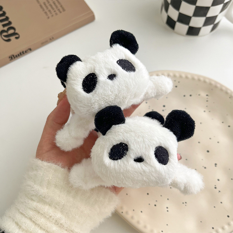 Cute Plush Hair Clips Autumn And Winter Large Shark Clips Cartoon Shape ...