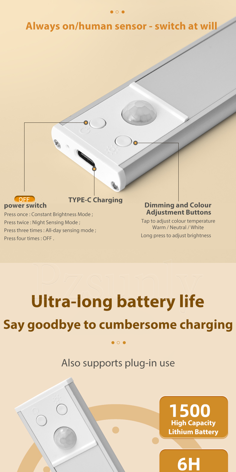 TYPE-C three colours in one slim magnetic multi-functional adjustable ...