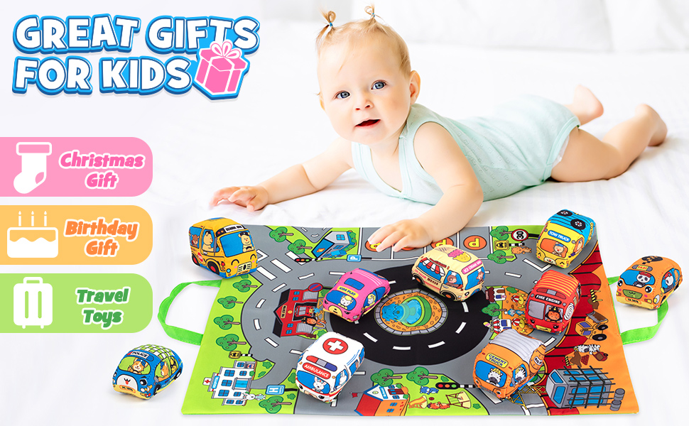 Baby Soft Car Toys for Babies,Infants & Toddler Early Children ...