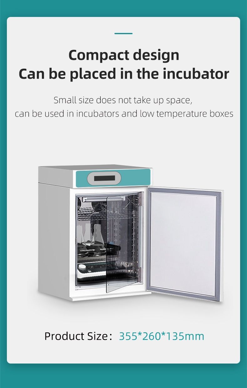JOANLAB Shaker Lab Multi-purpose Horizontal Swing Oscillator Adjustable Speed Lab Orbital Shaker ...